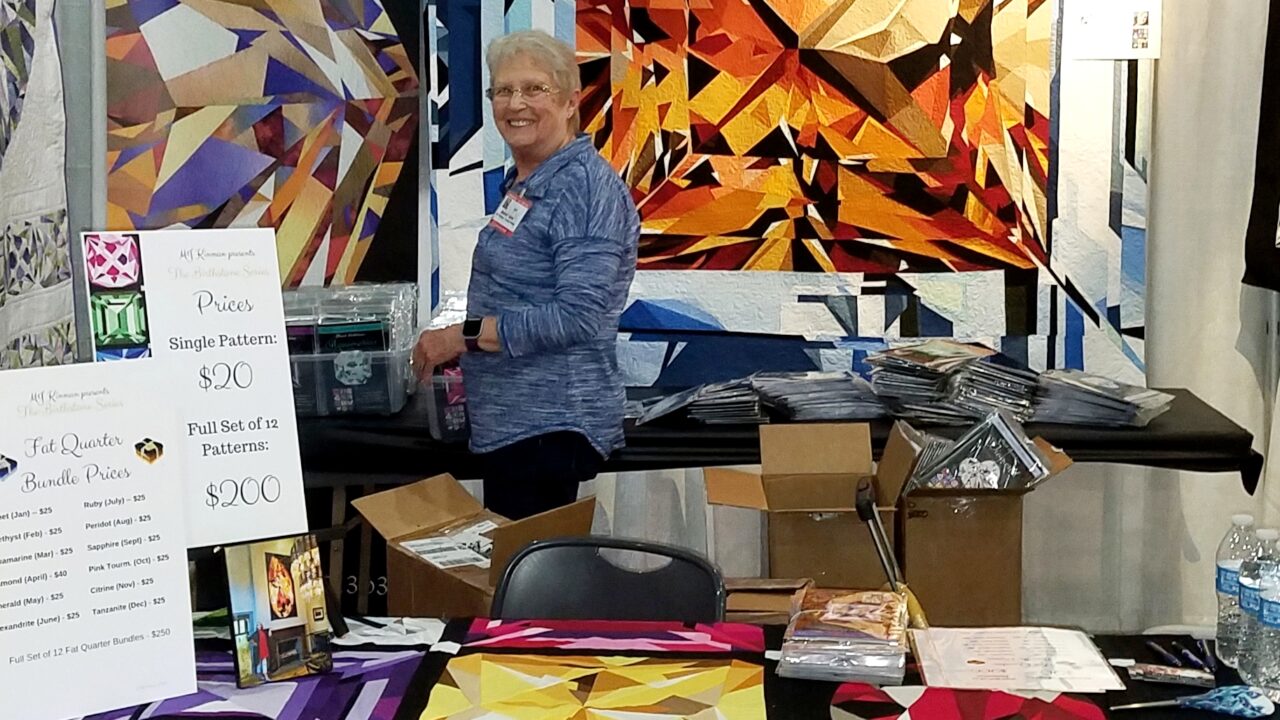 MJ Kinman, Textile Artist at The Great Wisconsin Quilt Show